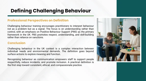 Challenging Behaviour Training - Free CPD Certificate